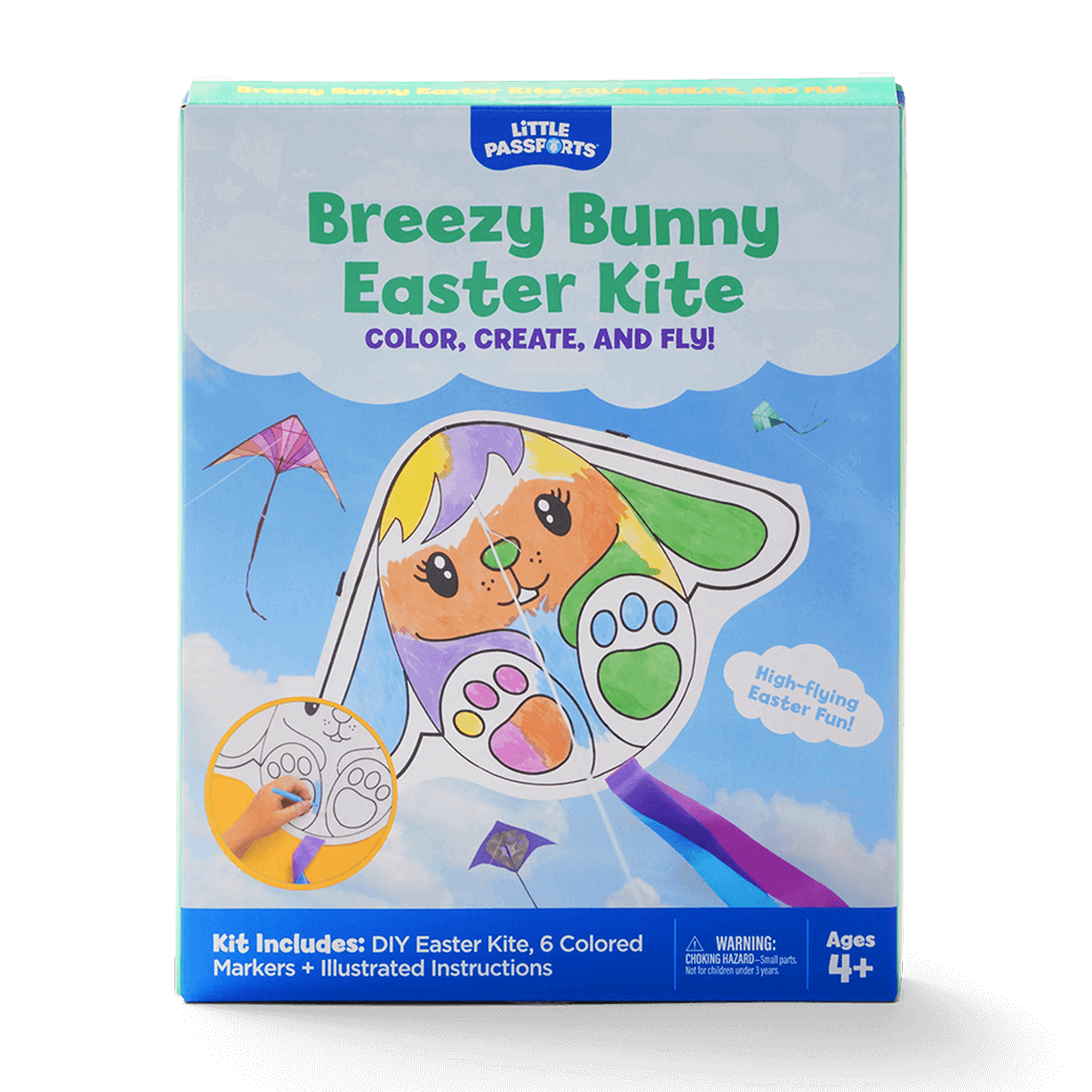 Breezy Bunny Easter Kite | Little Passports