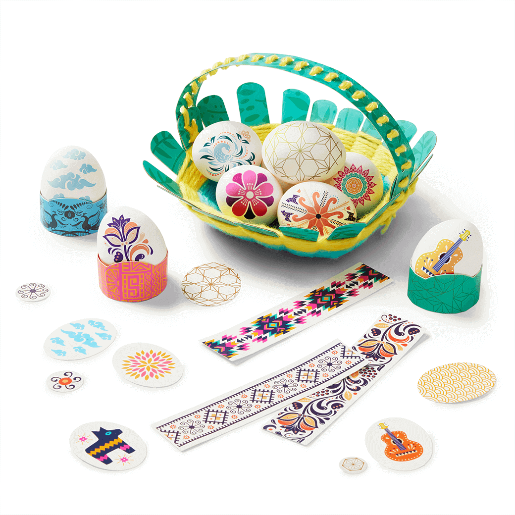 Easter Egg Artist Craft for Kids | Little Passports