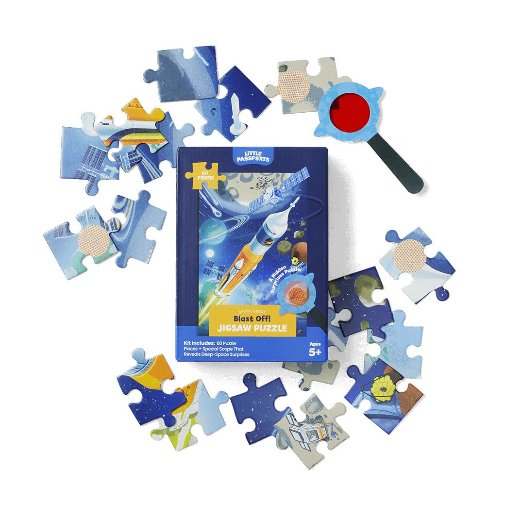 Blast Off! Jigsaw Puzzle - Little Passports