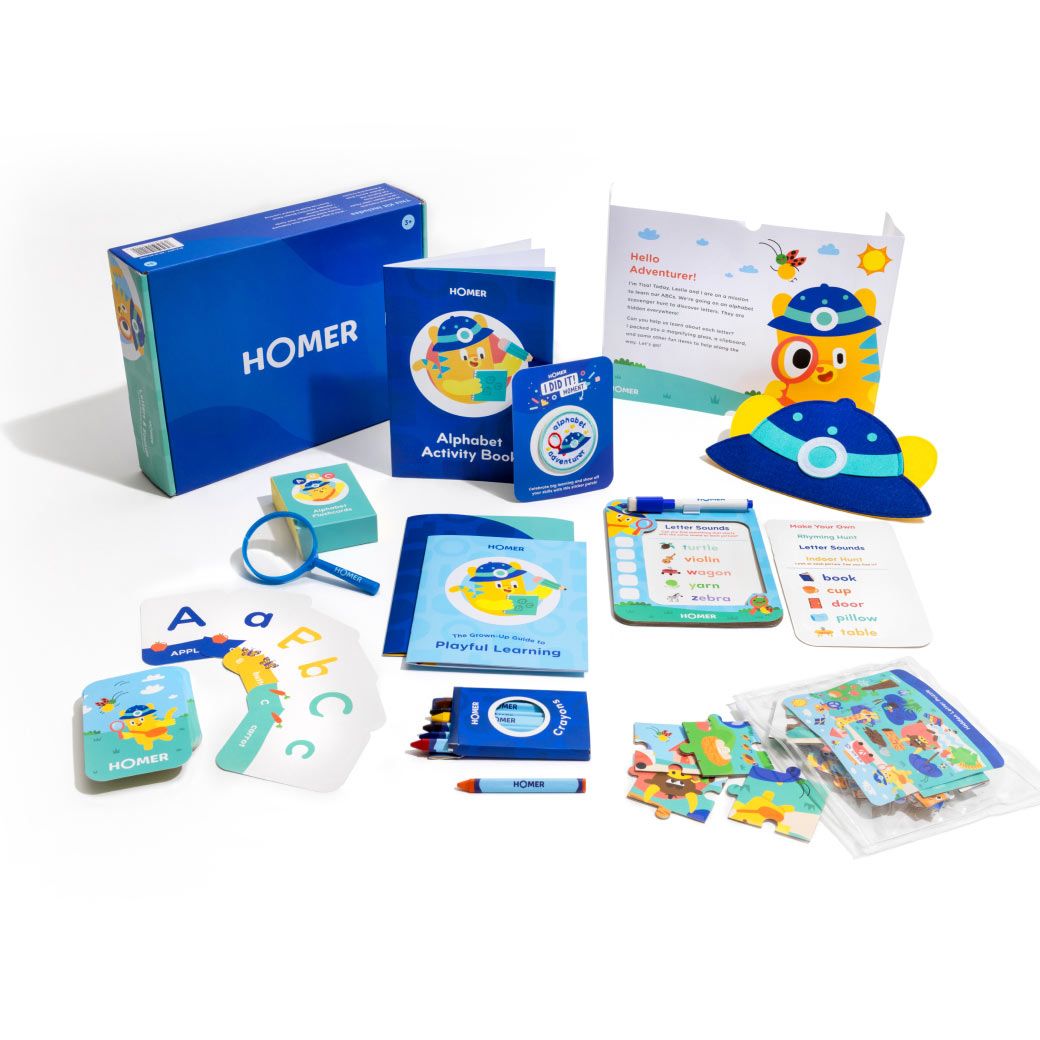 Kindergarten & Preschool Subscription Box - HOMER Early Learning