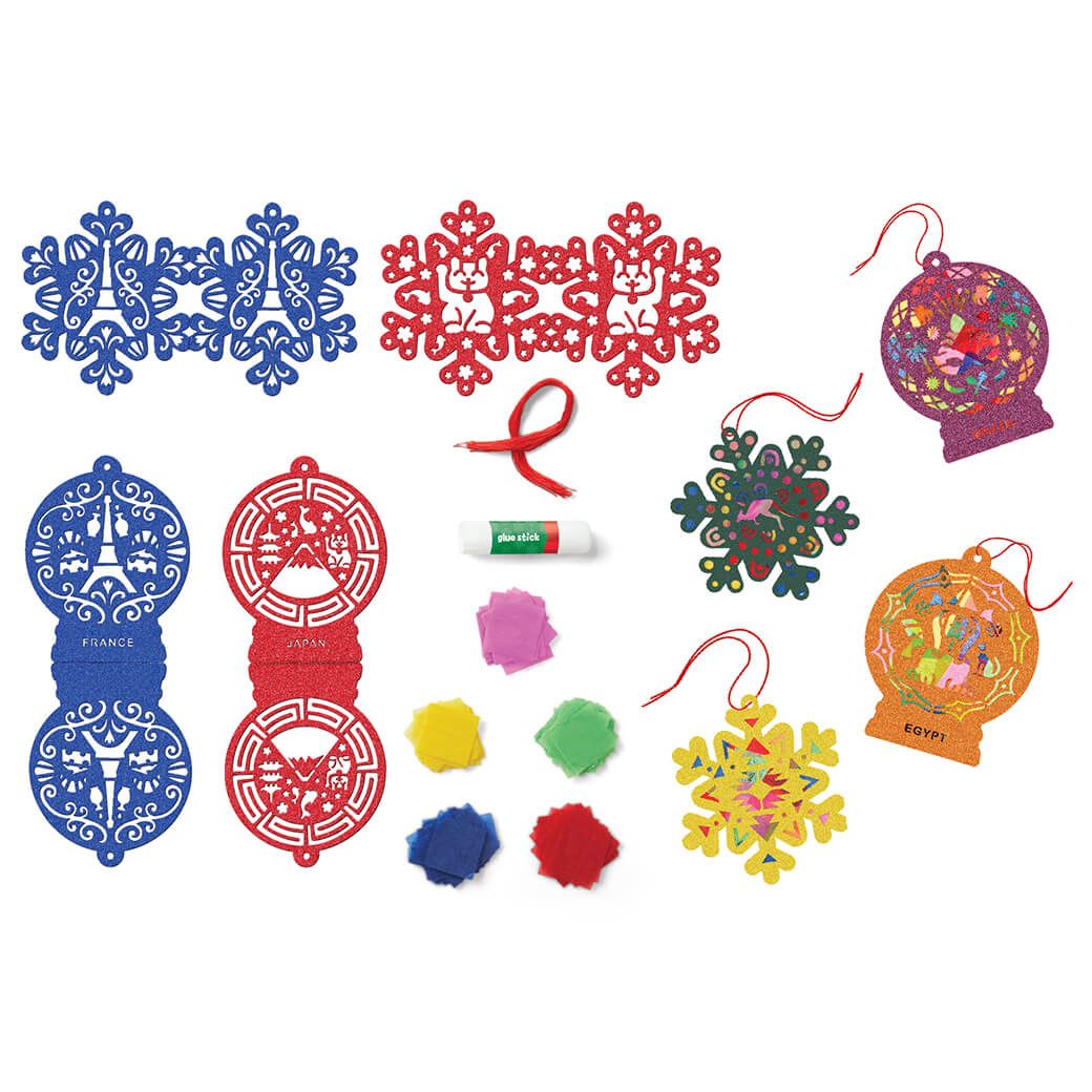 Color Shine Winter Ornaments for Kids | Little Passports