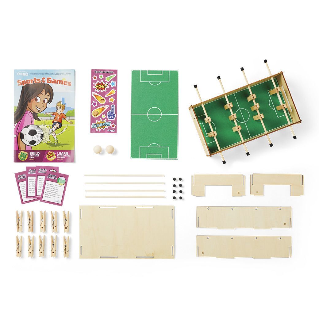 Create + Play: Kids' Foosball Table | Little Passports