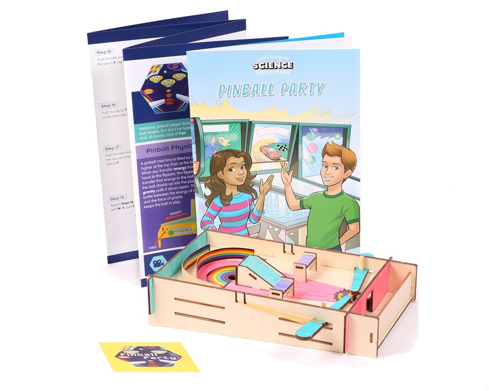 STEM Pinball Machine: Party Kit | Little Passports