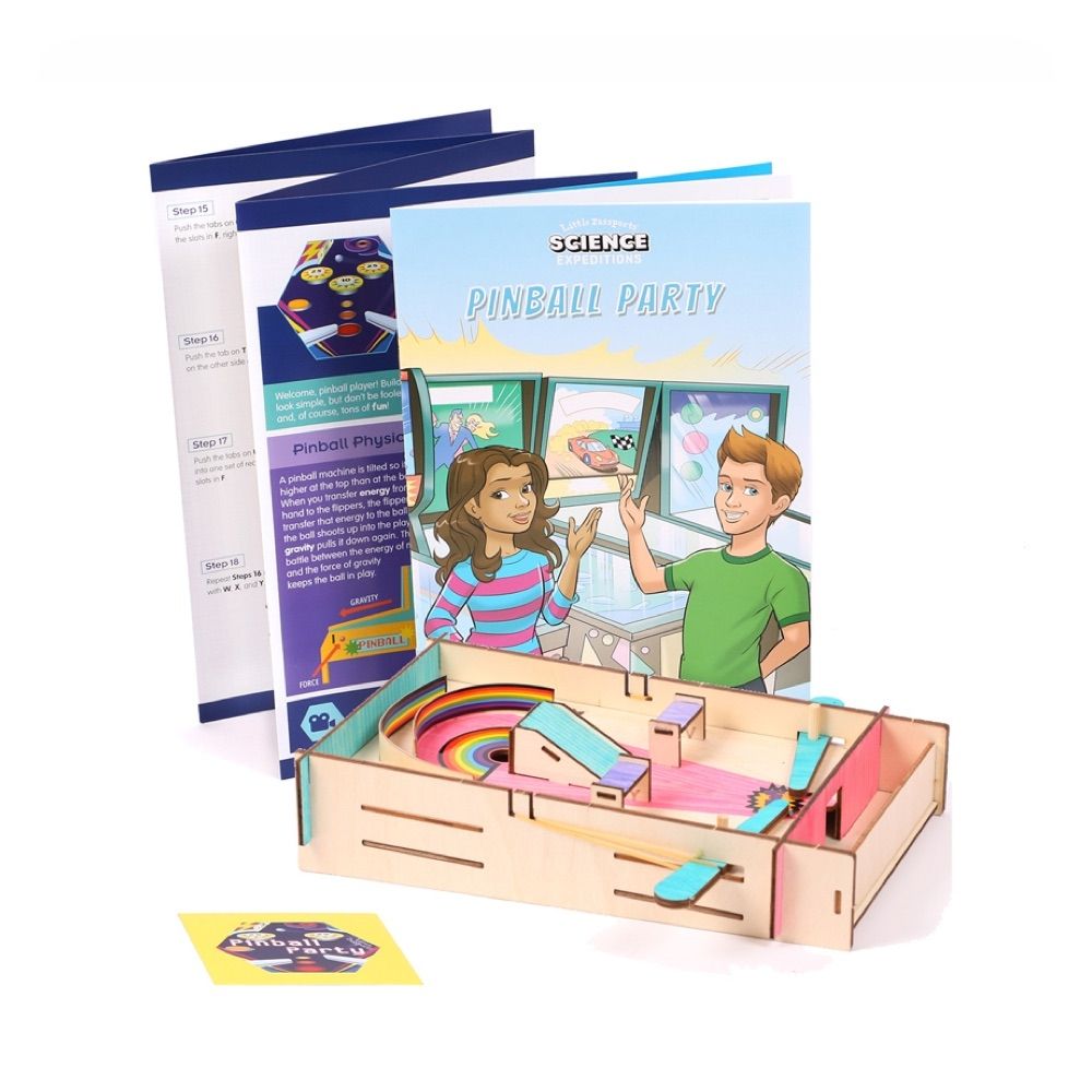 STEM Pinball Machine: Party Kit | Little Passports