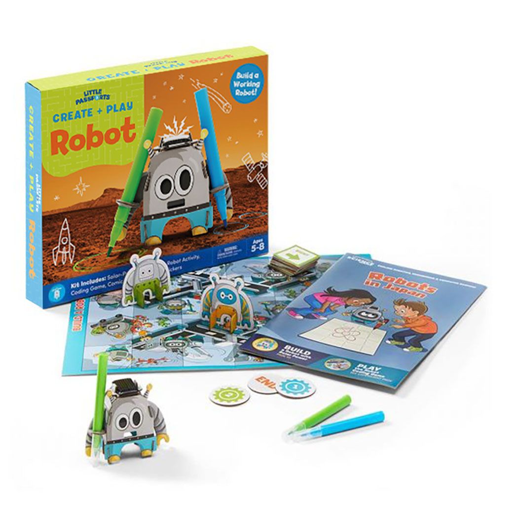 Create + Play: Create a Toy Robot | Little Passports