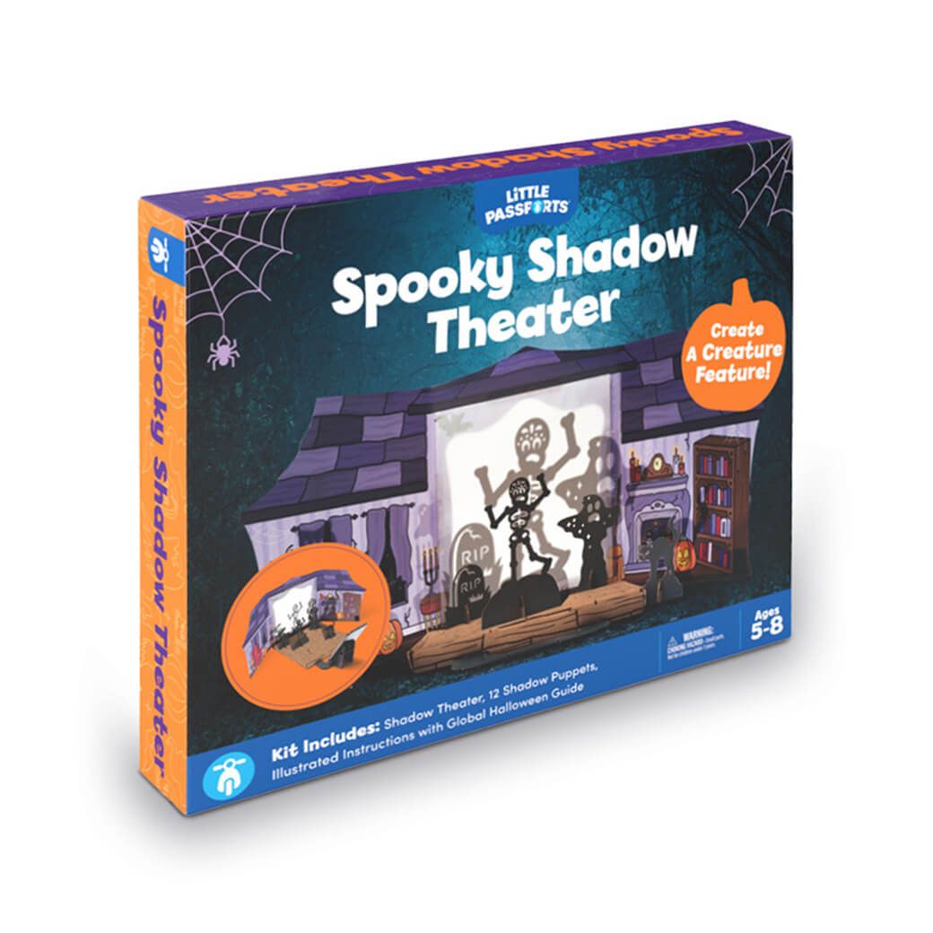 Spooky Shadow Theatre: Kids Shadow Puppet Theater | Little Passports