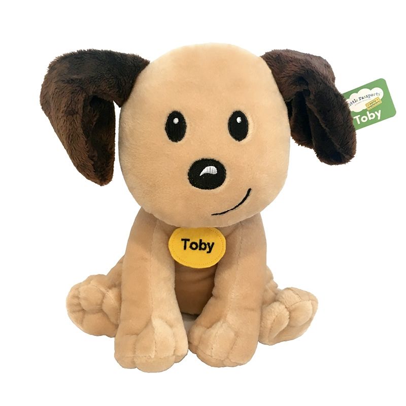 Large 11" Toby Plush - Little Passports