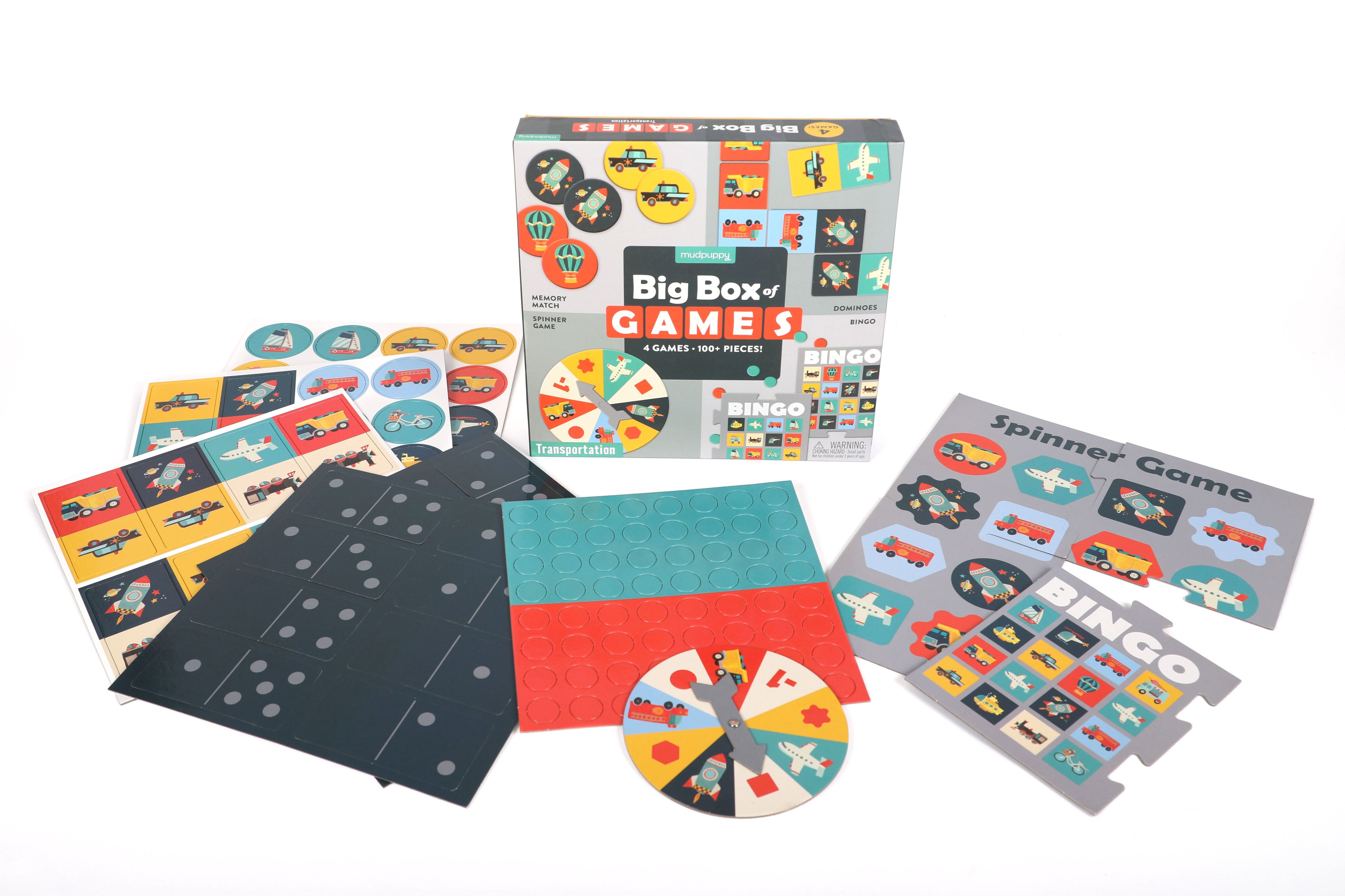 Transportation Big Box of Games - Little Passports