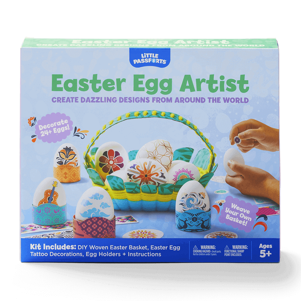 easter egg decorating kit for kids