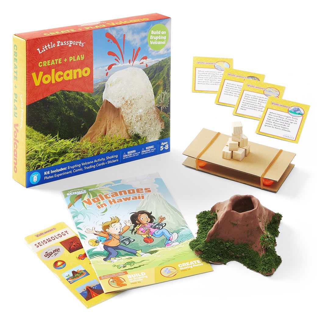 Create + Play: Volcano - Little Passports