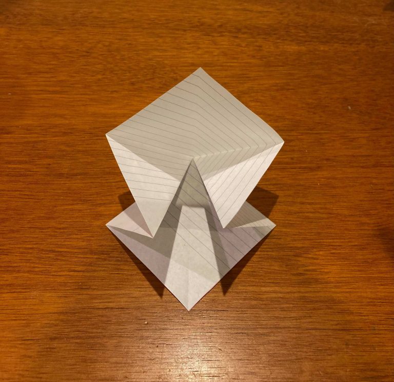 DIY Origami Desk Organizer - Little Passports