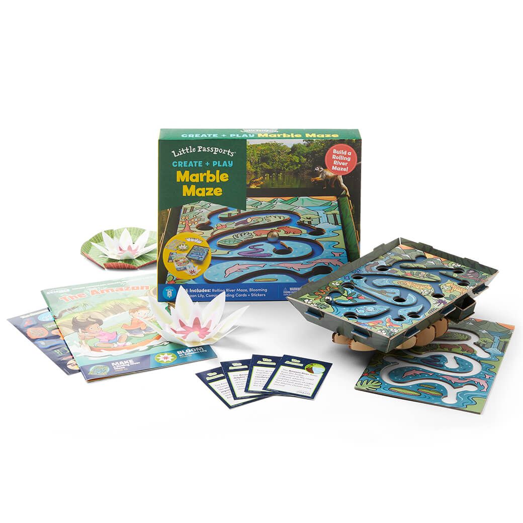 Create + Play: Marble Maze - Little Passports