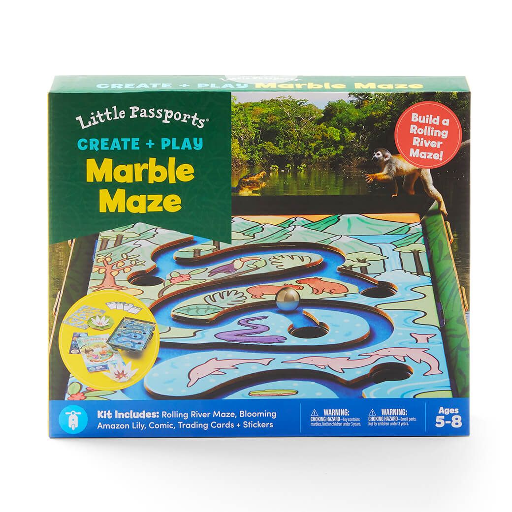 Create + Play: Marble Maze - Little Passports