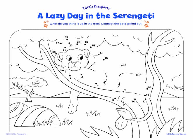 Serengeti Activities - Little Passports