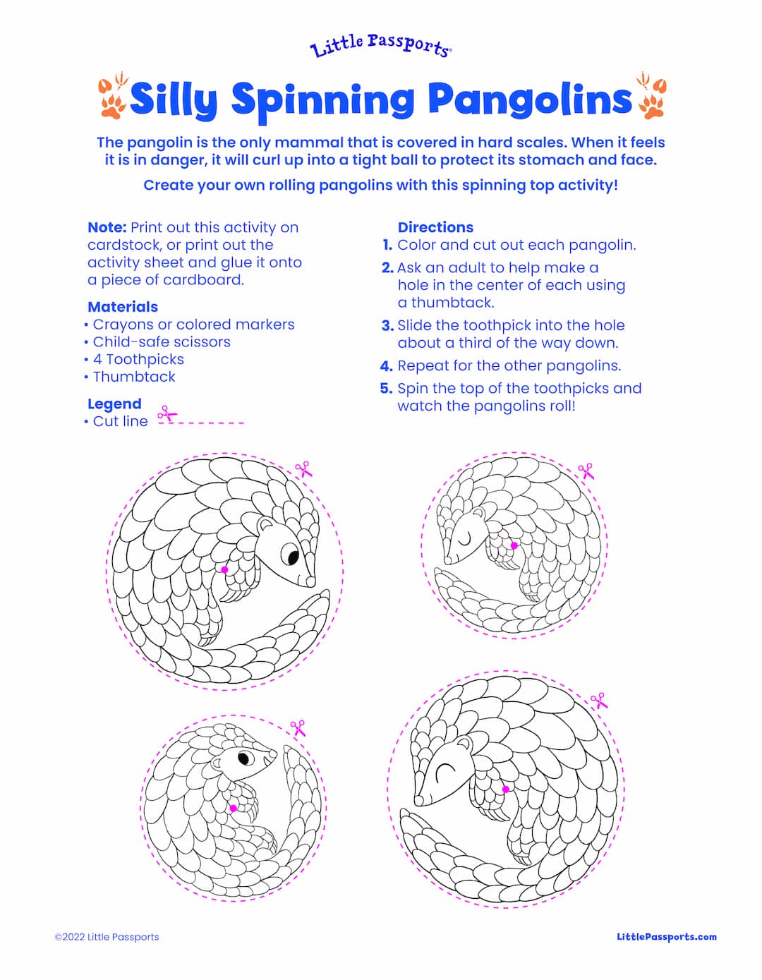 Serengeti Activities - Little Passports