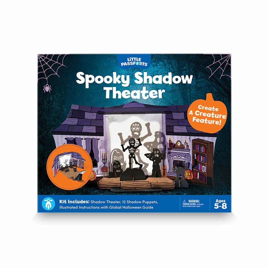 Spooky Shadow Theatre: Kids Shadow Puppet Theater | Little Passports