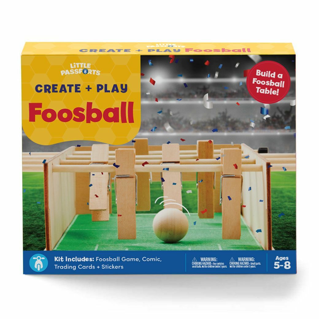 Create + Play: Kids' Foosball Table | Little Passports