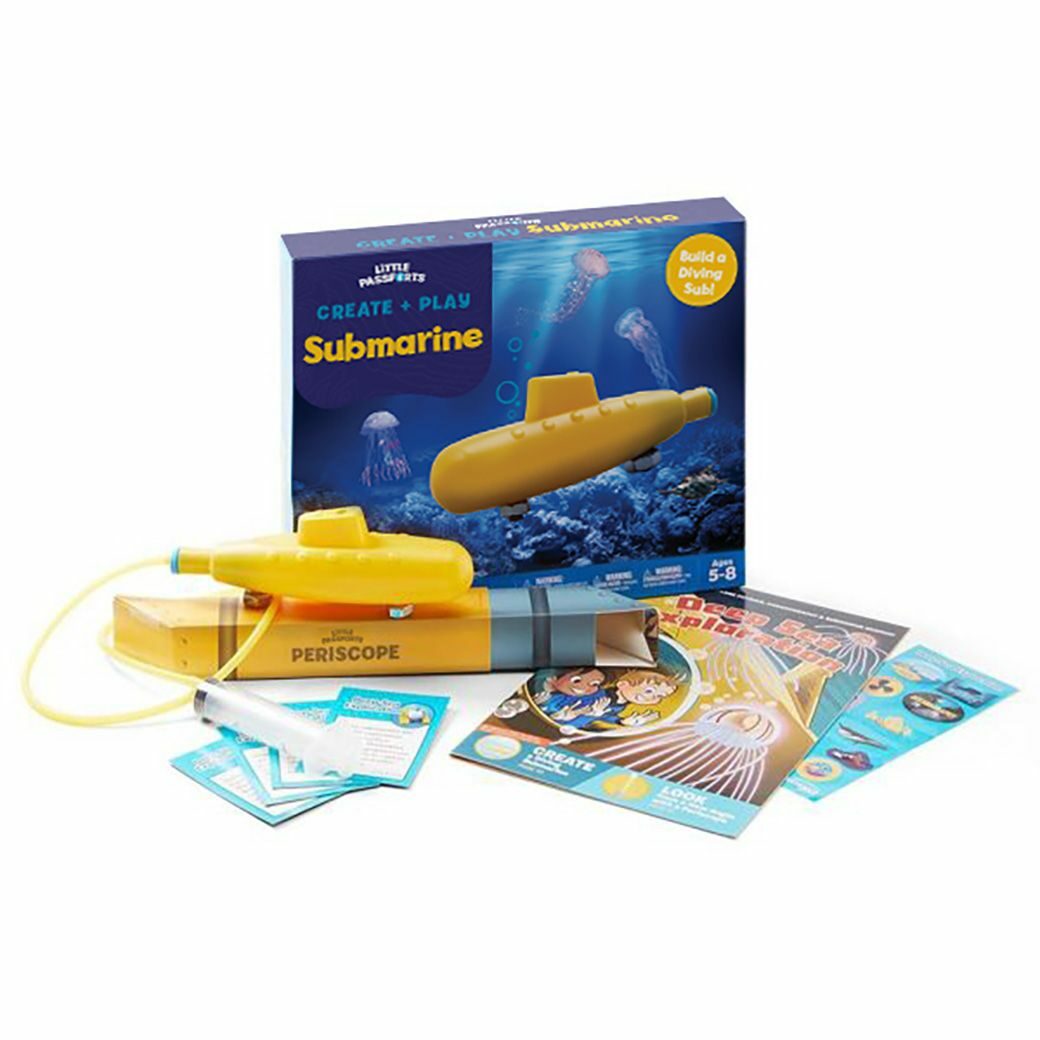 Create + Play: DIY Submarine Toy | Little Passports