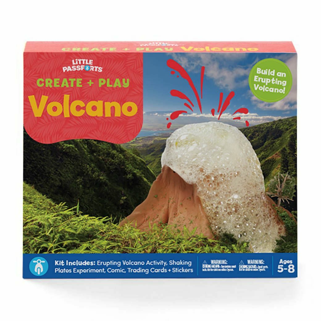Create + Play: Volcano Kit | Little Passports