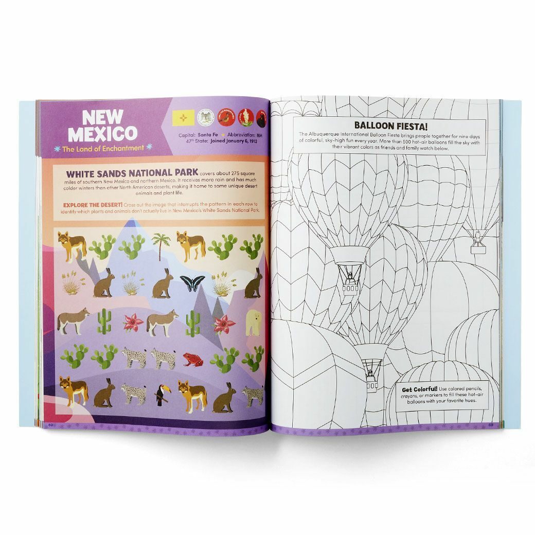 50 States Activity Book - Little Passports