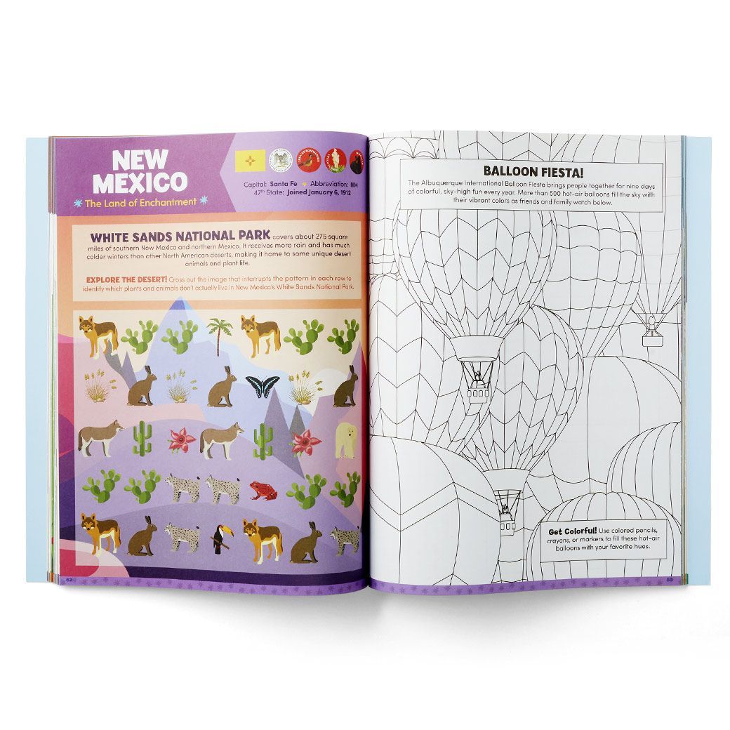 50 States Activity Book - Little Passports