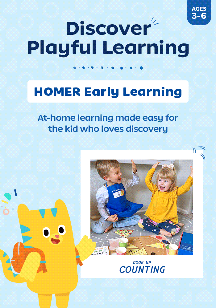 Kindergarten & Preschool Subscription Box - HOMER Early Learning