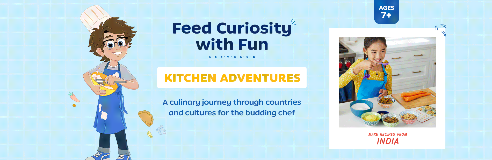 Kitchen Adventures Kids' Cooking Subscription | Little Passports