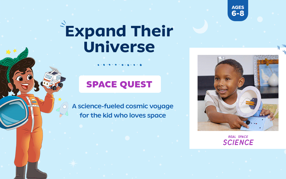 Space Quest Subscription Kit for Kids | Little Passports
