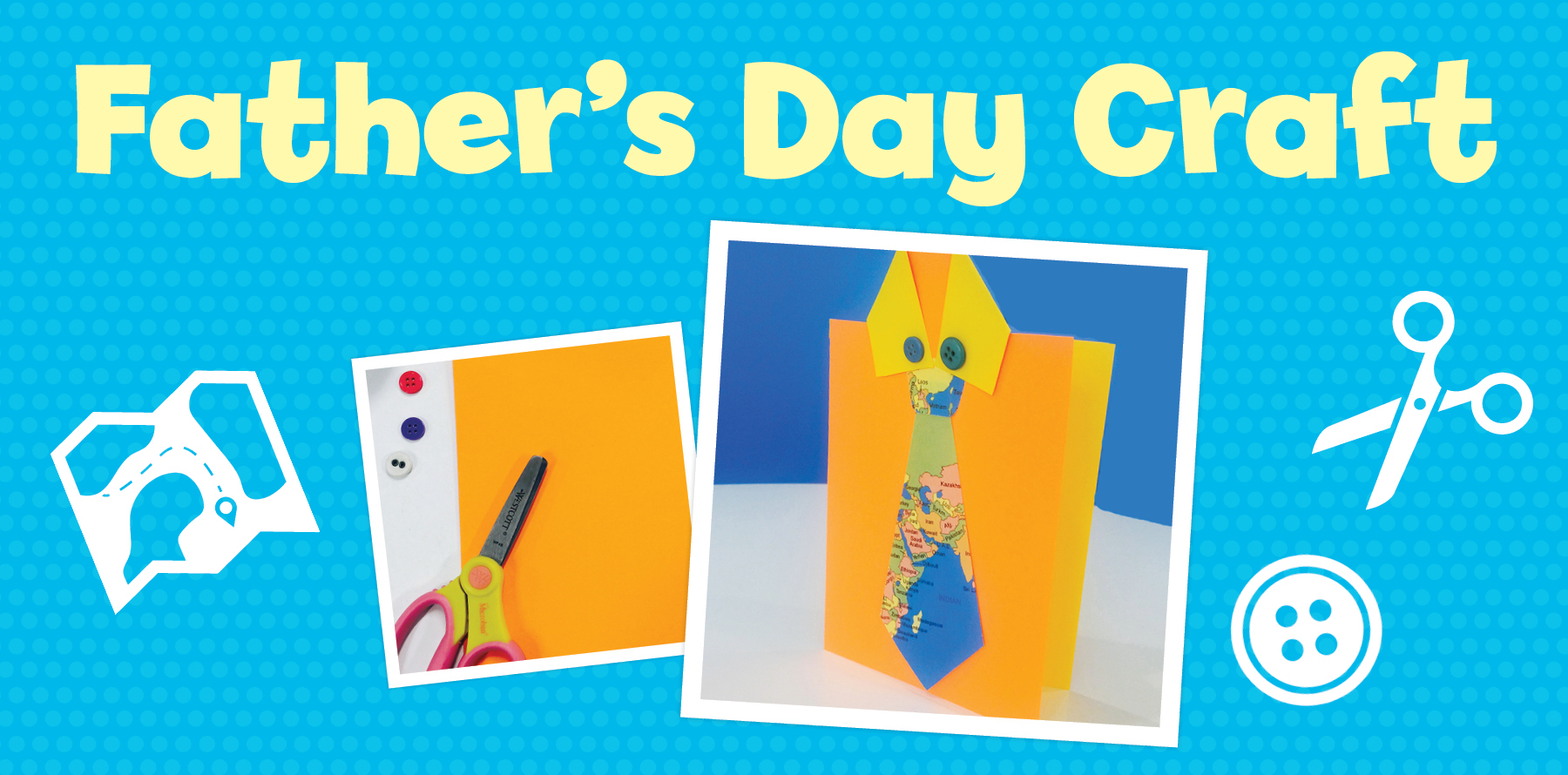 Father's Day DIY Card Craft - Little Passports