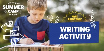 Letter from Camp Printable - Little Passports