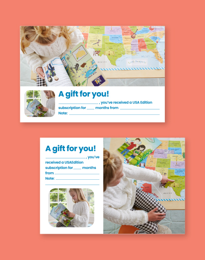 Printable Gift Cards - Little Passports - Little Passports