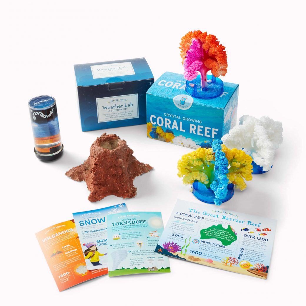 Natural Wonders Pack: Volcano & Coral Reef | Little Passports
