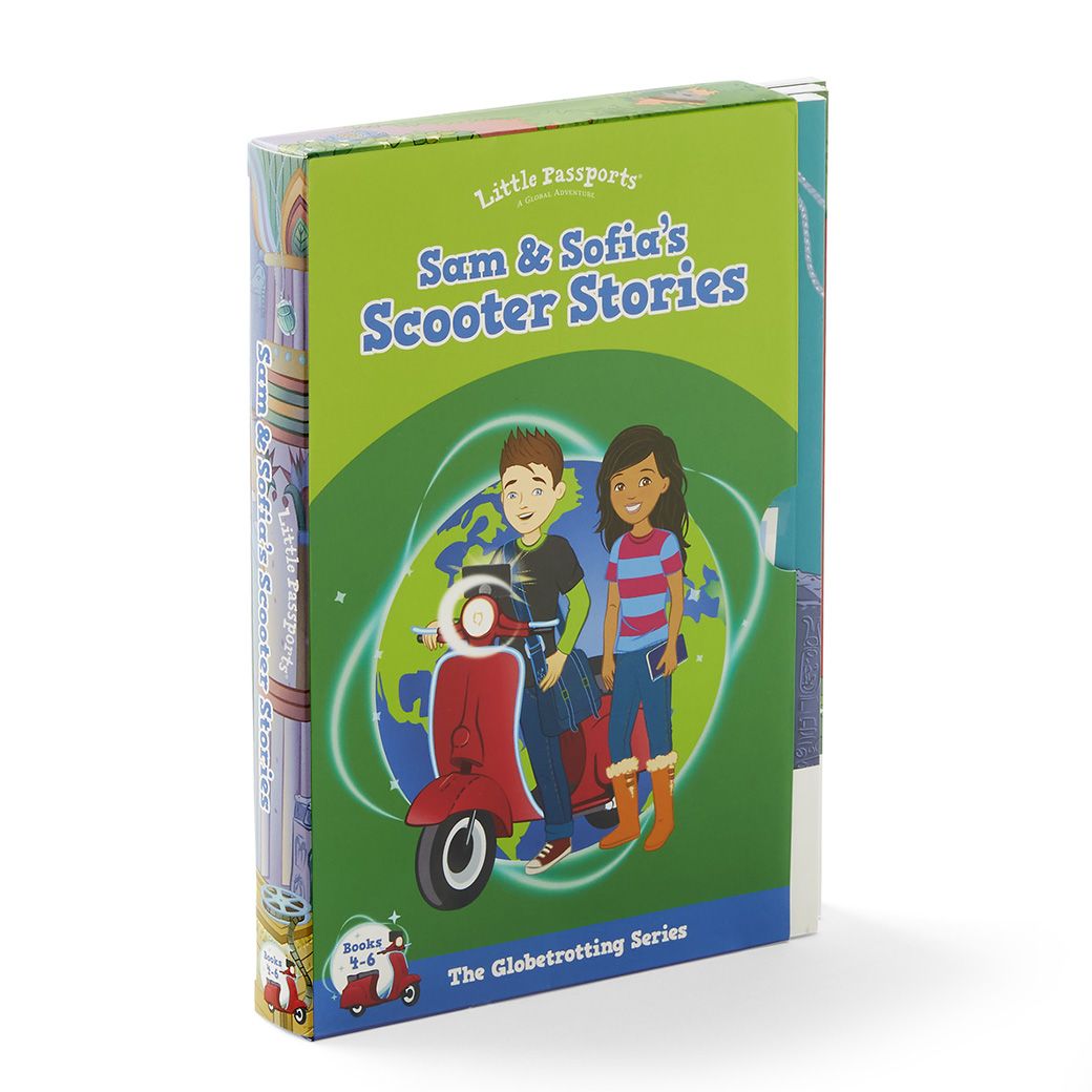 Sam & Sofia’s Scooter Stories Boxed Set 2, Books 4-6 - Little Passports