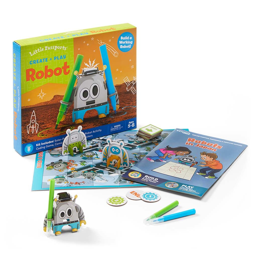 Create + Play: Robot - Little Passports