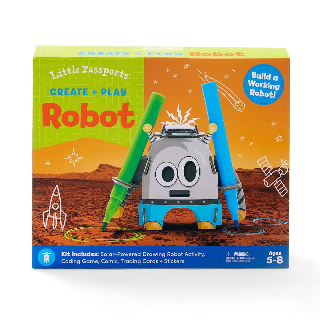 Create + Play: Robot - Little Passports